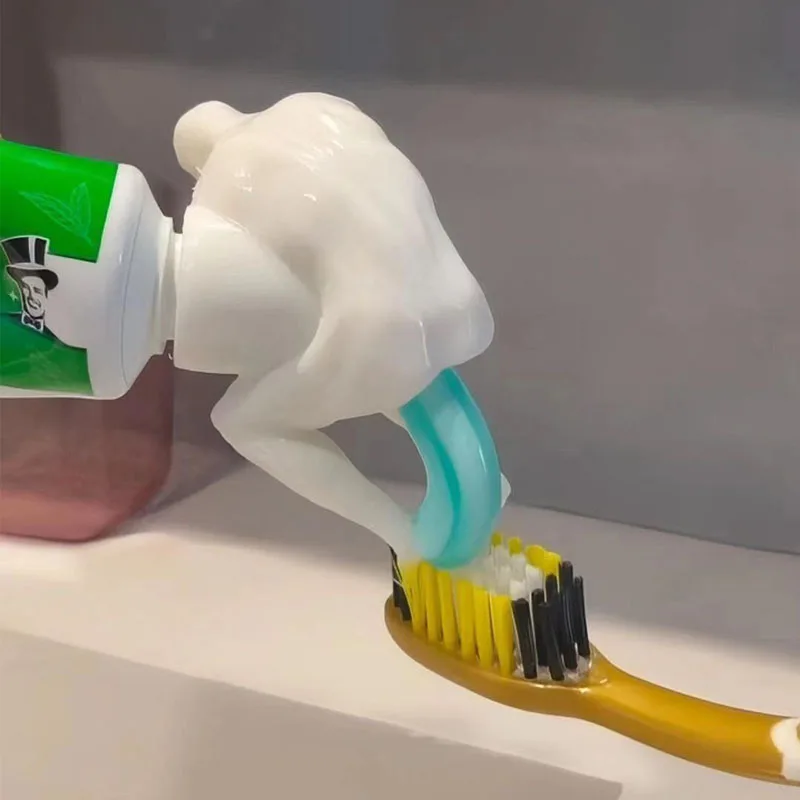 Creative-Spoof-Toothpaste-Cap-Dispenser-Funny-3D-Printing-Gift ...