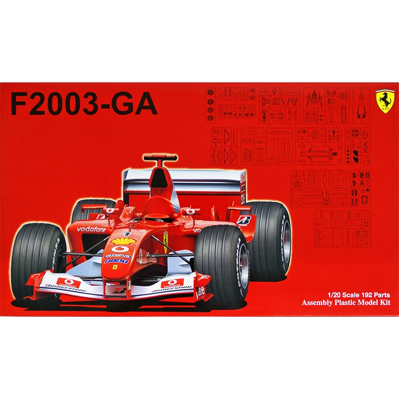 Static Model Ferrari | Fujimi F1 Scale Kit | Fujimi Scale Models | 1 20 ...