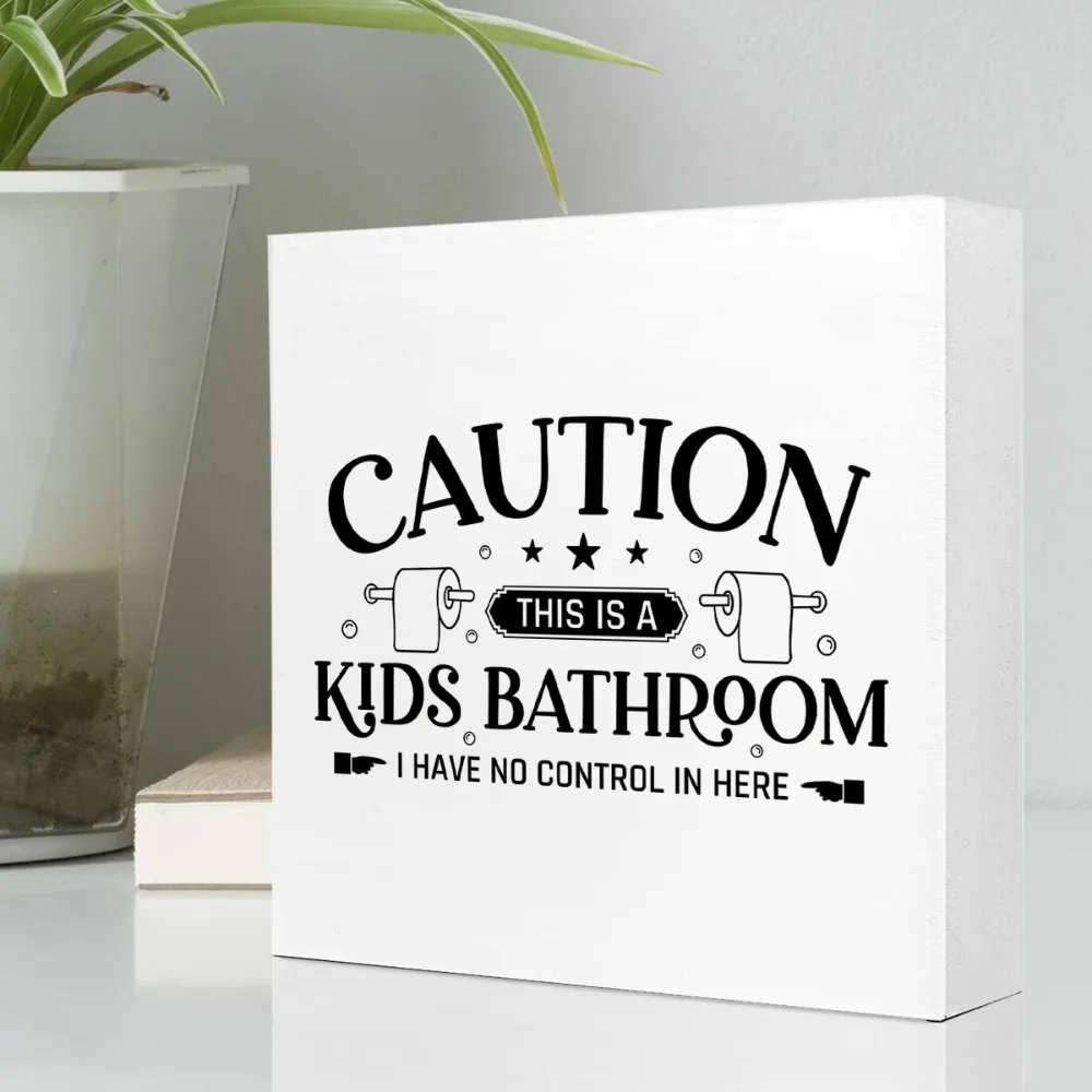 1pcs-WC-Toilet-Sign-Warning-Bathroom-Graphic-Black-and-White-Minimalist ...