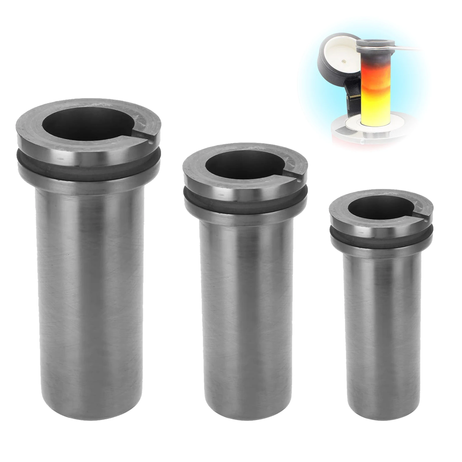 Graphite-Crucible-Stainless-Steel-Crucible-For-Melting-Furnace ...