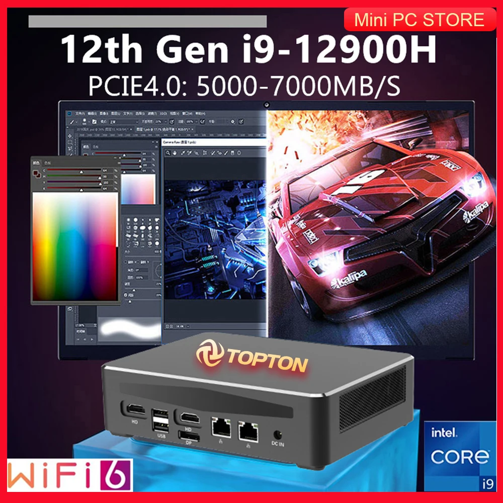 S600 12th Gen Intel Core Mini Pc I9 12900hk 12800h 14 Core 20 Threads ...