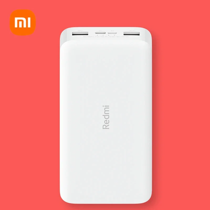Redmi-Xiaomi-Power-Bank-20000mAh-PD-18W-External-Battery-Fast-Charging ...
