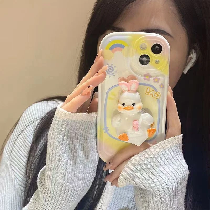 Duck Phone Case Iphone | Cover Iphone Duck | Duck Phone Case Iphone 11 ...