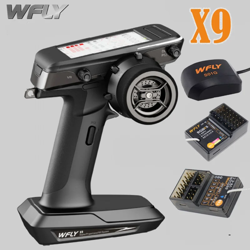 WFLY X9 2,4 GHZ 9 kanäle Hight Geschwindigkeit Oberfläche Radio Sender PWM RG206S RG209S ...