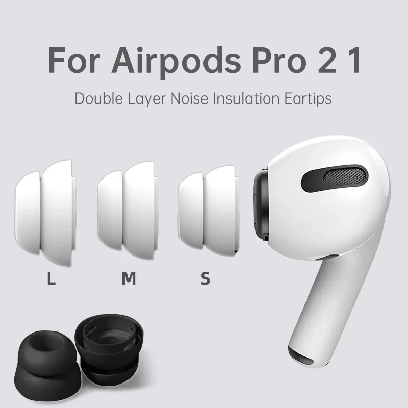 New-Eartip-For-Apple-Airpods-Pro-2-Ear-Tips-Tip-Airpod-Replacement ...