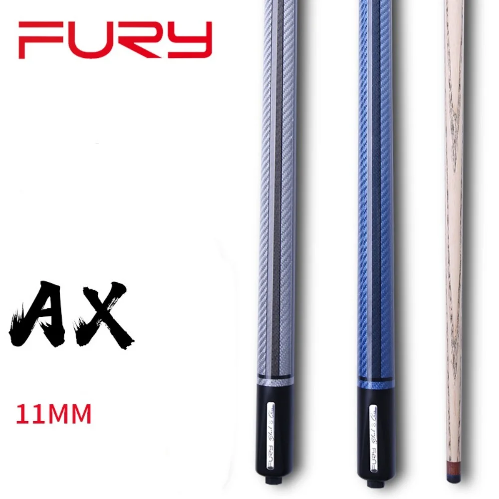 FURY-58-3K-Carbon-Fiber-Butt-White-Ash-Shaft-Billiard-Pool-Cue-Stick ...