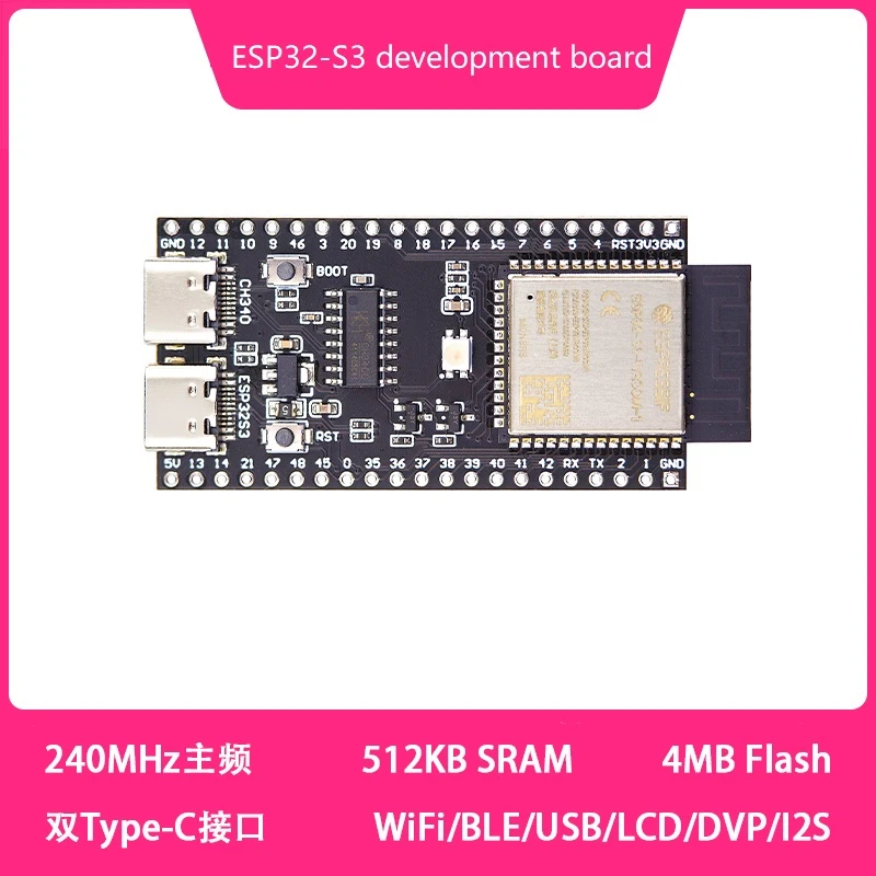 Placa De Desenvolvimento Esp32 S3 Placa De Núcleo Placa De Sistema