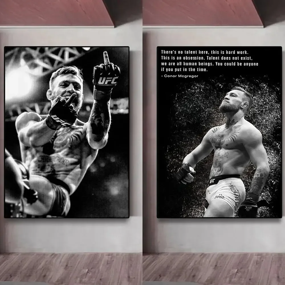 Inspirational-Boxing-Conor-McGregor-Professional-Boxers-Poster-Canvas ...