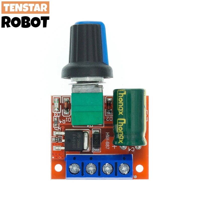 Fan Speed Controller 12 V PWM DC Motor Speed Controller & LED Dimmer ...