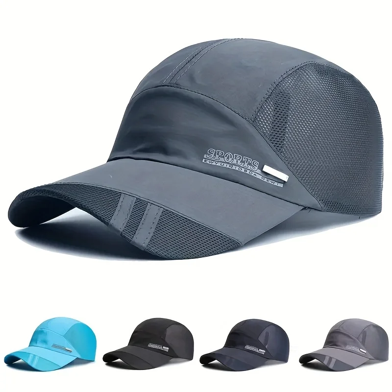 Breathable Sun Protection Baseball Cap For Outdoor Gorras Hombre Quick ...