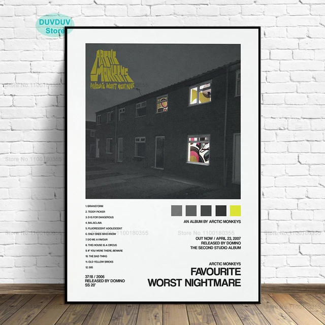 Favourite Worst Nightmare Album Cover