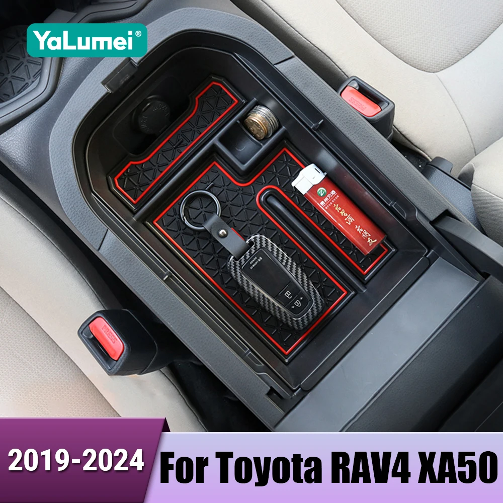Car Storage Box For Toyota RAV4 XA50 2019 2020 2021 2022 2023 2024 ...