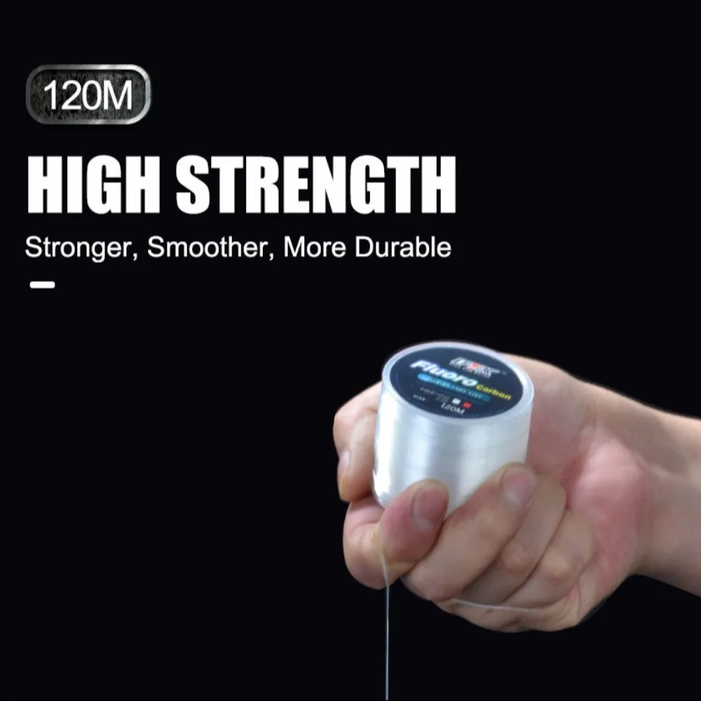 1PC-120m-Transparent-Nylon-Fishing-Line-High-Elastic-Firewire-Bait ...