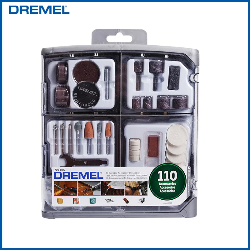 Dremel-709-RW2-110-Pcs-Accessories-Kit-All-Purpose-Rotary-Tool ...