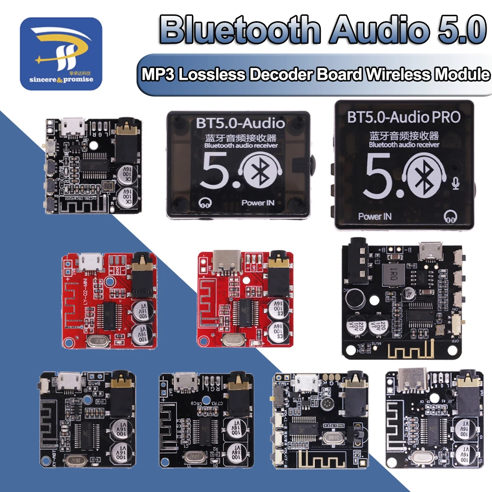 Bluetooth-Audio-Receiver-board-Bluetooth-4-1-BT5-0-Pro-MP3-Lossless ...