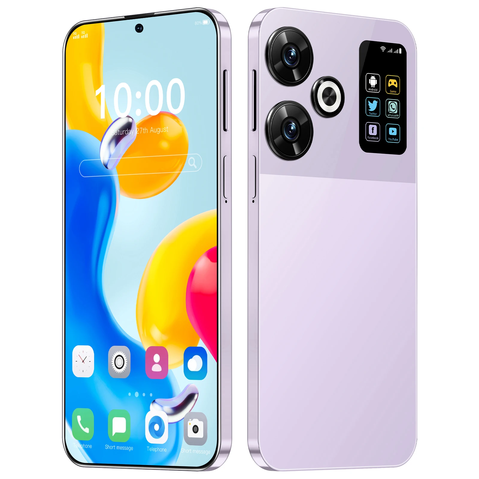 Teléfono inteligente M6 Pro versión global 22G + 2TB 4G / 5G Dual Sim ...