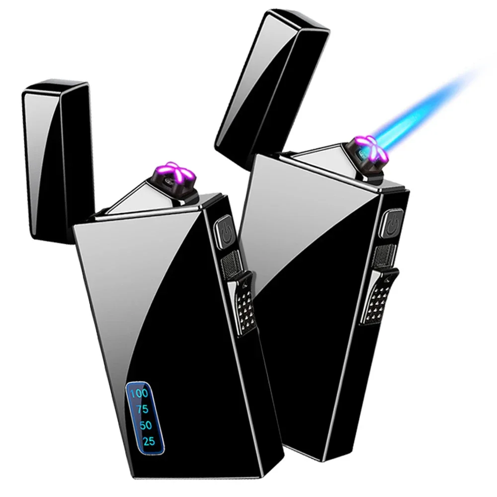 Rechargeable-Cigar-Pipe-Lighter-Windproof-Flameless-Plasma-Lighter ...