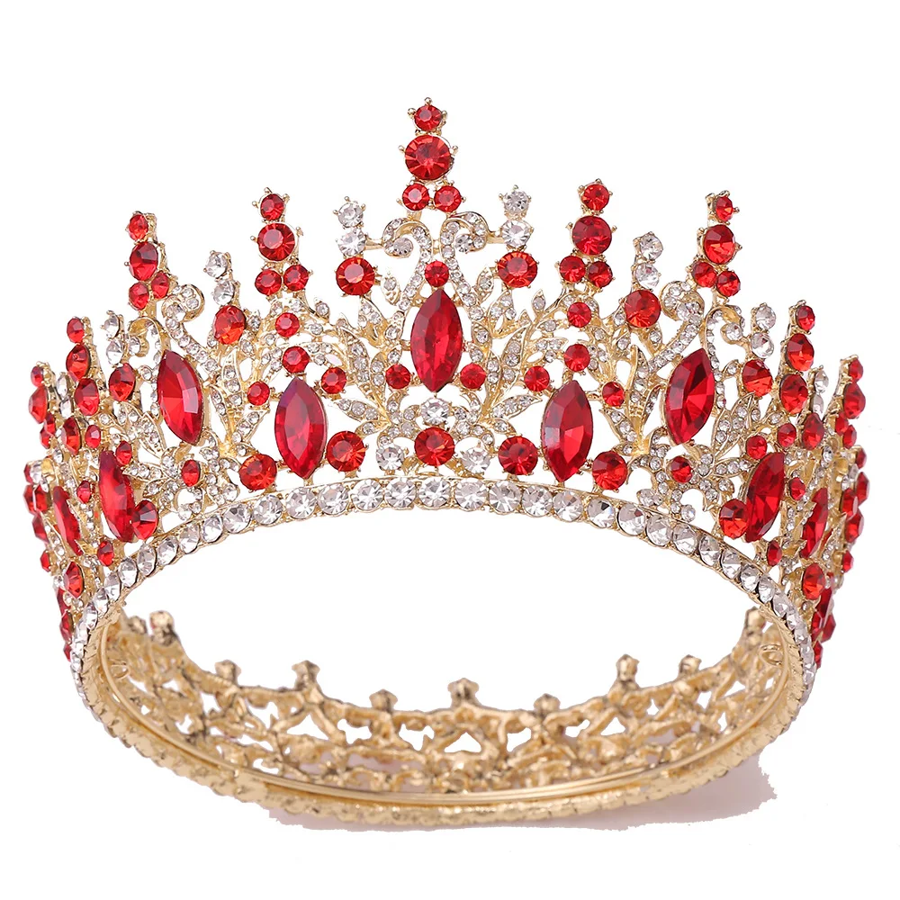 KMVEXO Tiaras barrocas Vintage, coronas para reina real, diadema ...