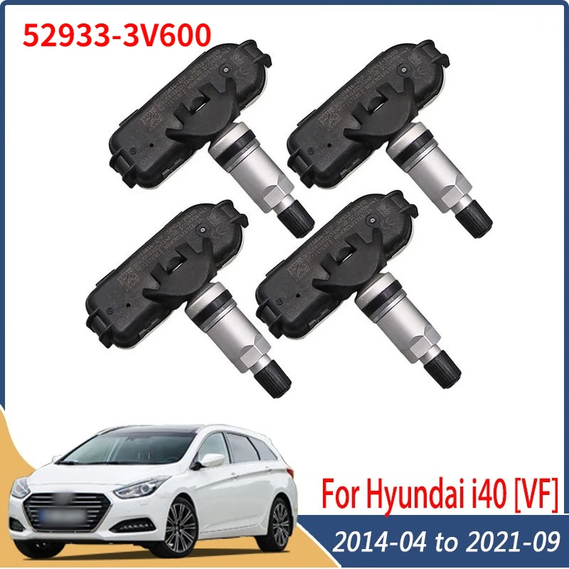52933-3V600 자동차 타이어 압력 모니터 센서 4PCS 2014-2021 현대 I40 [VF] 2011-2017 Kia ...
