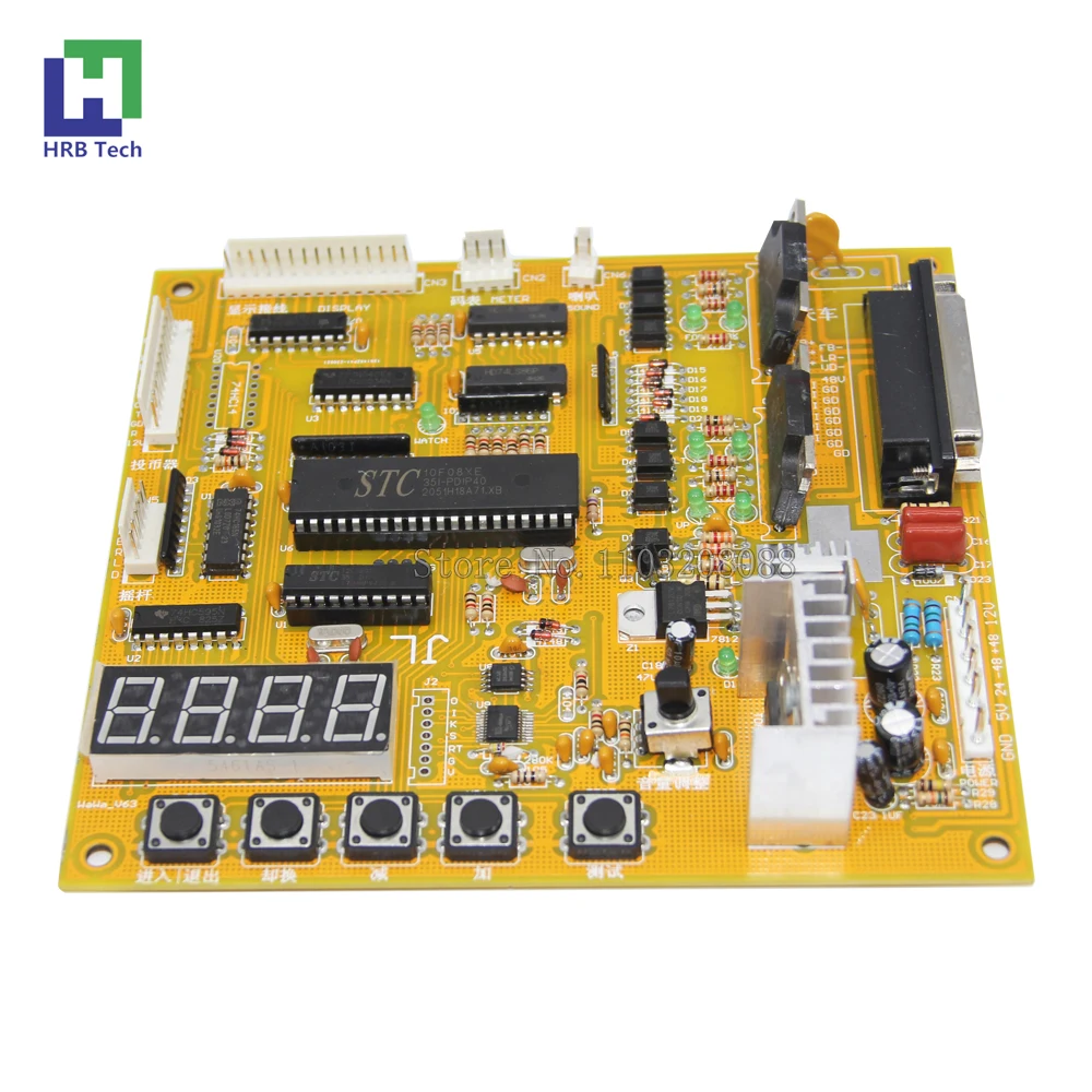 Claw-Crane-Game-Board-Classic-Yellow-Motherboard-PCB-Coin-Operated ...