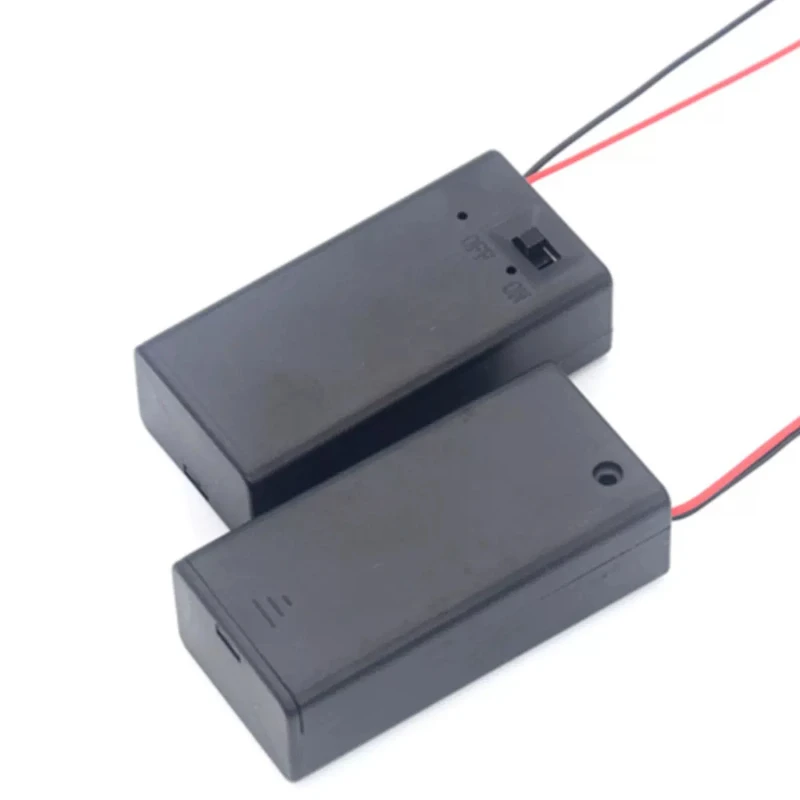 9V-Battery-Case-Holder-Connection-Wire-Cable-With-Wire-Lead-ON-OFF ...