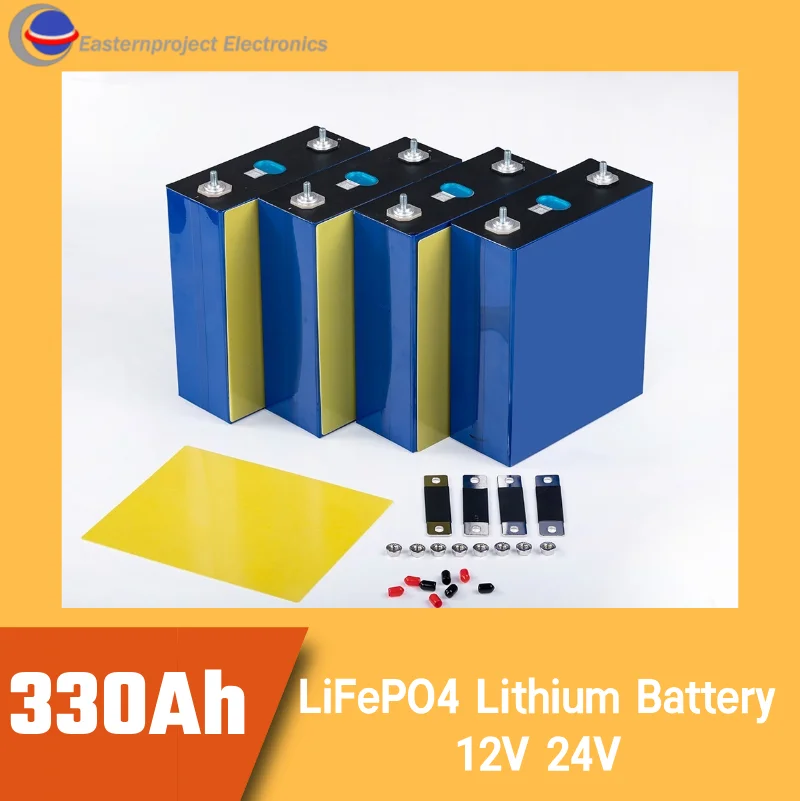 New-LiFePO4-Battery-3-2V-330ah-Branded-New-DIY-12V-24V-48V-Battery ...