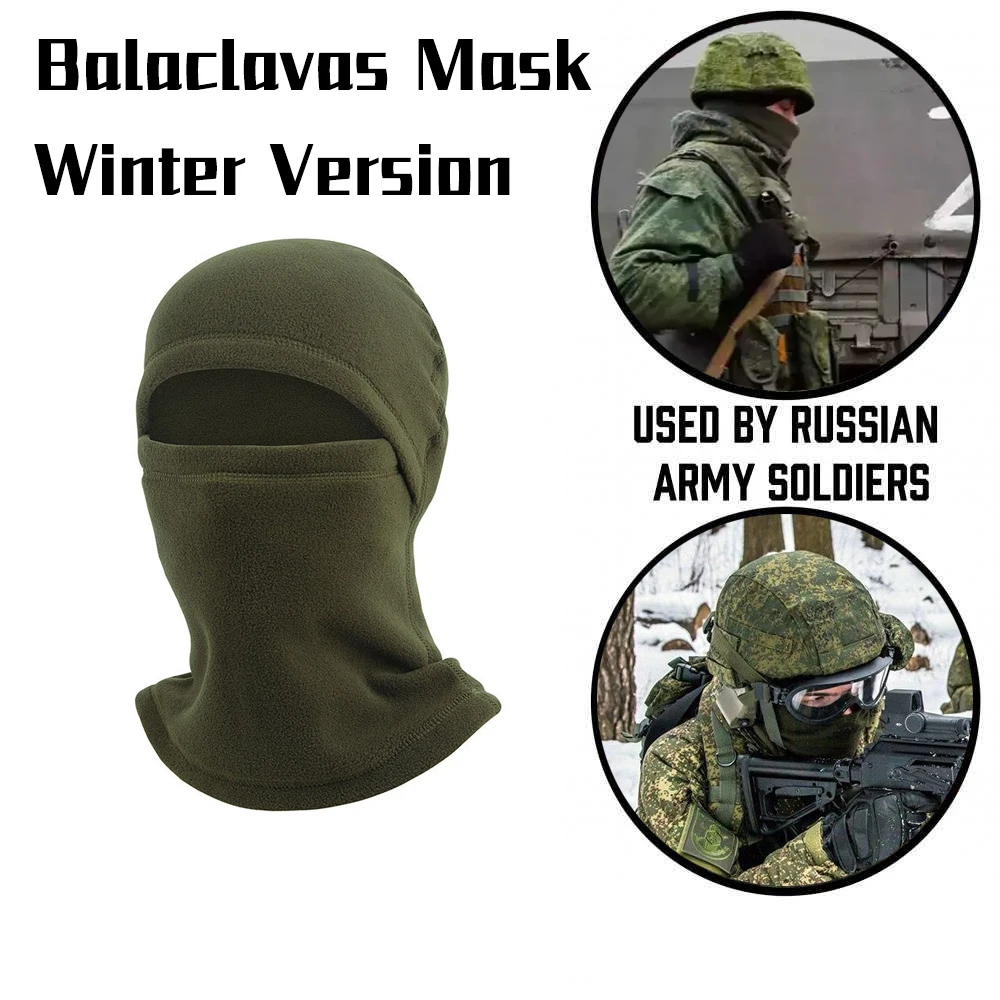 SMTP Russian Takov winter warm fleece full face mask Russian balaclavas ...
