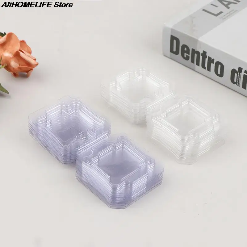 10Pcs CPU Box CPU Plastic Protective Case CPU Clamshell Tray Case ...