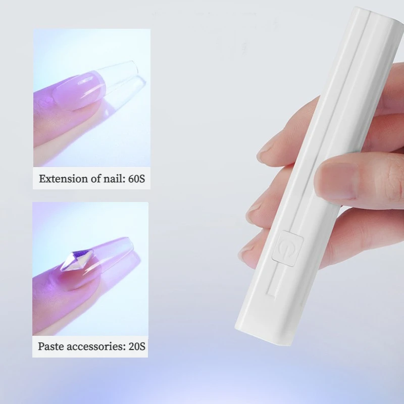 USB-Rechargeable-Mini-UV-Led-Light-UV-LED-Lamp-with-180mAh-Battery ...