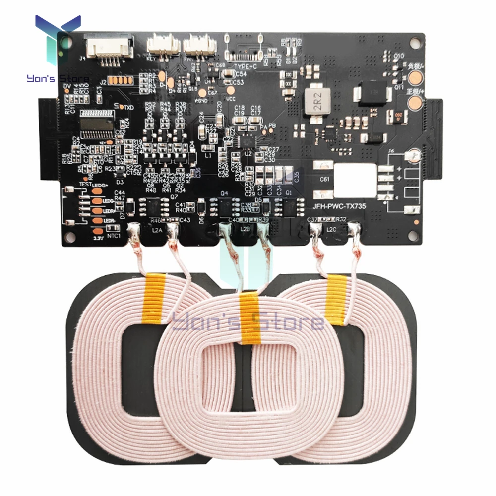 12v Wireless Power Supply Module | Charger Transmitter Module | Qi ...