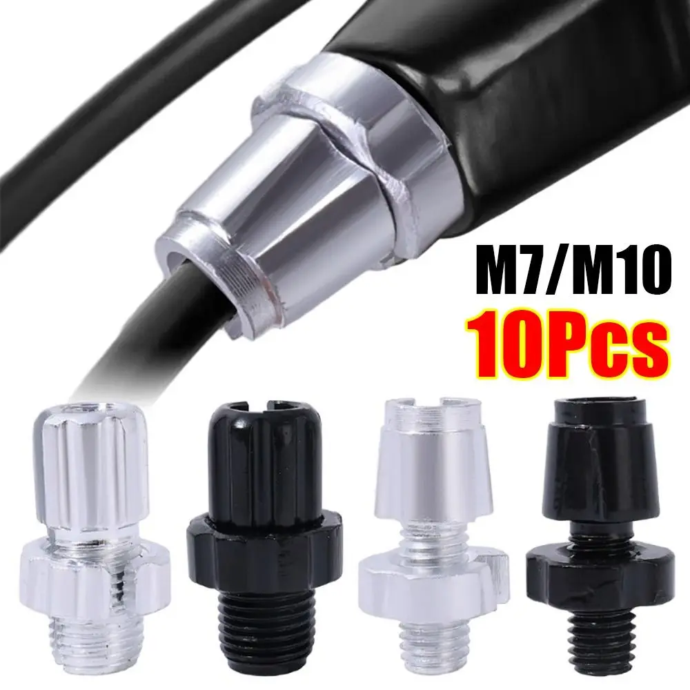 10 Pcs Aluminum Alloy Brake Handle Bicycle Brake Screws M7/M10 Brake ...