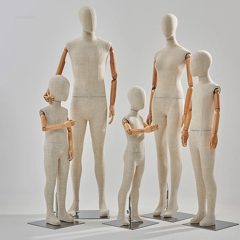 Household-Shopping-Mall-Mannequins-for-Clothing-Store-Model-Props-Light ...