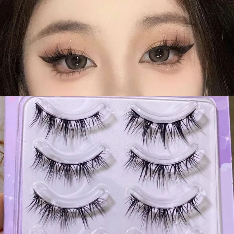 Little-Devil-5-Pairs-False-Eyelashes-Manga-Daily-Eye-Makeup-Lashes ...