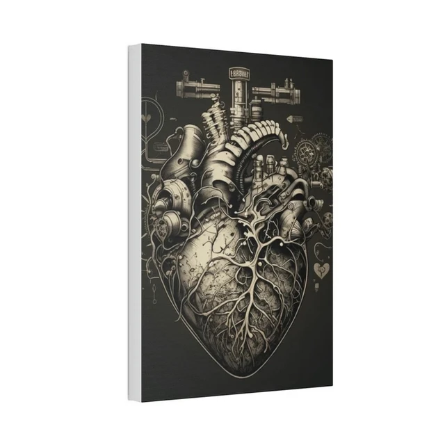 Steampunk Human Heart