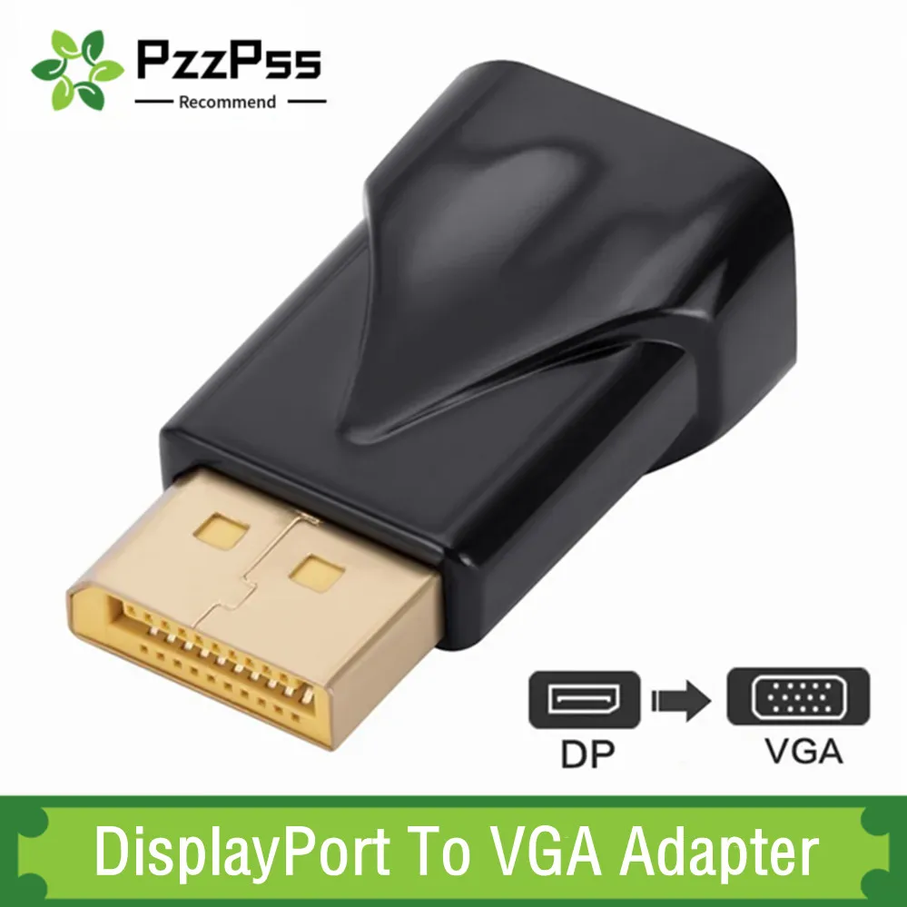 Pzzpss-displayport-zu-vga-adapter-1080p-display-port-dp-m-nnlich-zu-vga ...