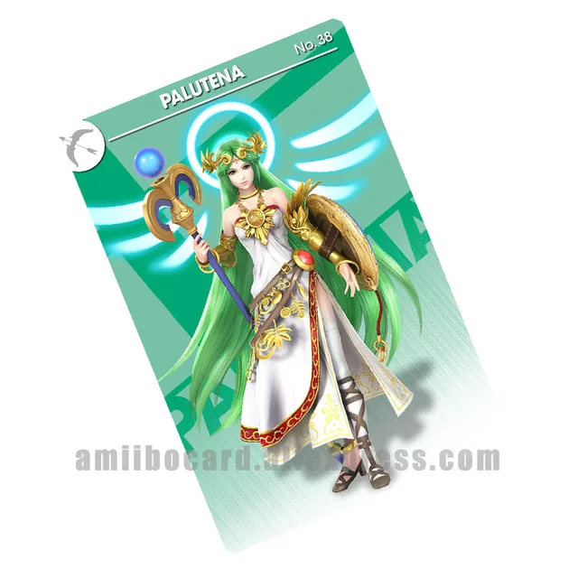 Palutena Ssbu Super Smash Bros Ultimate Custom Nfc Nyomtatási Kártya ...