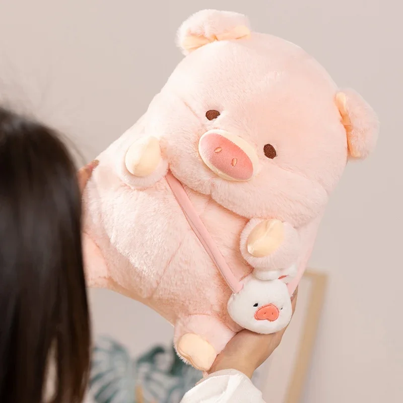 Kawaii Pink Pig Lulu Piggy Plush Toy Stuffed Soft Anime Animal Doll ...