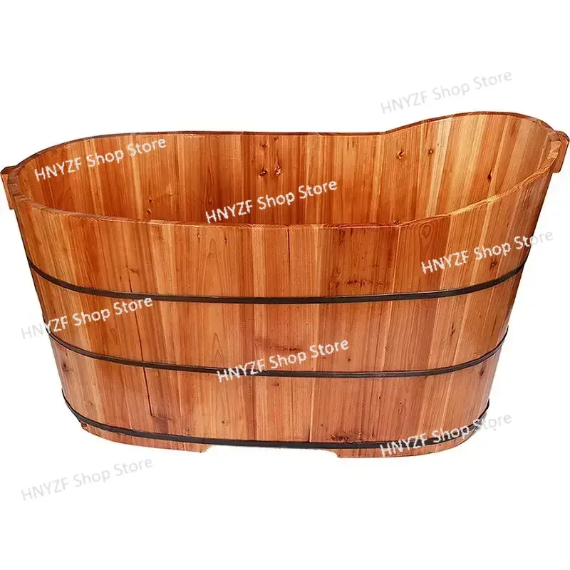 Bath Wooden Bucket Bucket Children Adult Handmade Bucket Solid Wood ...