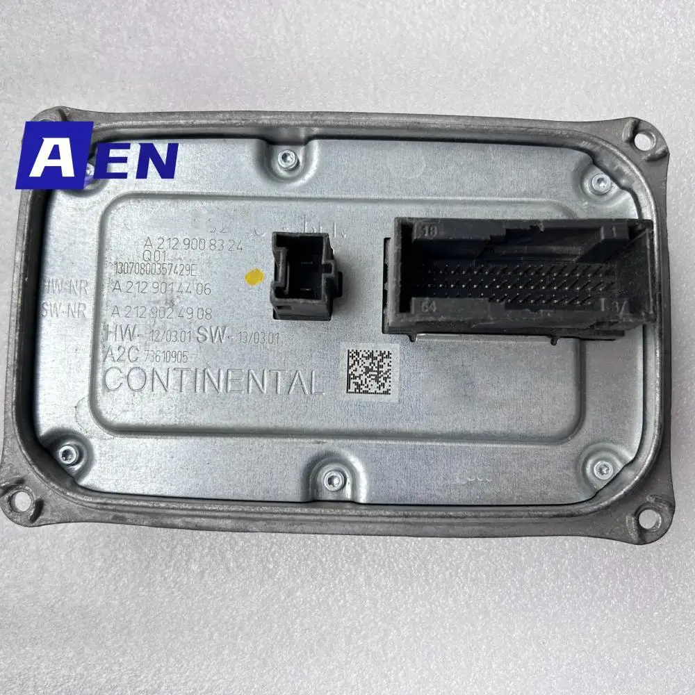 메르세데스 벤츠용 LED 헤드라이트 제어 모듈, W218 CLS W166 GLE W212 E 클래스 A2129005424 ...