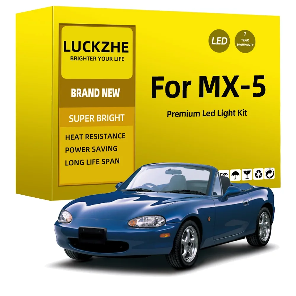 Car-Led-Interior-Light-Kit-For-Mazda-MX5-MX-5-Miata-1990-2016-2017-2018 ...