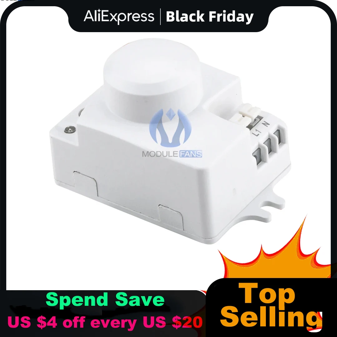 AC-220V-5-8GHz-Microwave-Radar-Sensor-Switch-Human-Body-Motion ...