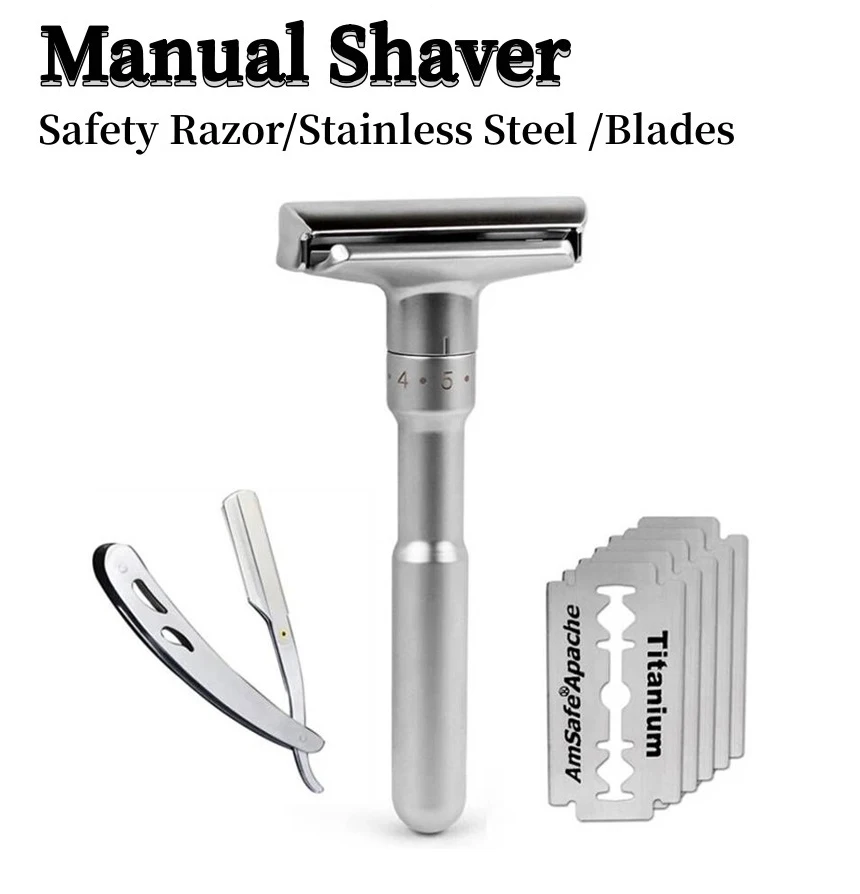 Adjustable Shaving Razor For Men Professional Barber Razor Classic ...