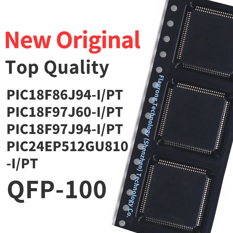 Chip-IC-de-piezas-Original-1-QFP-100-PIC18F86J94-PIC18F97J60-PIC18F97J94-PIC24EP512GU810-I-PT ...