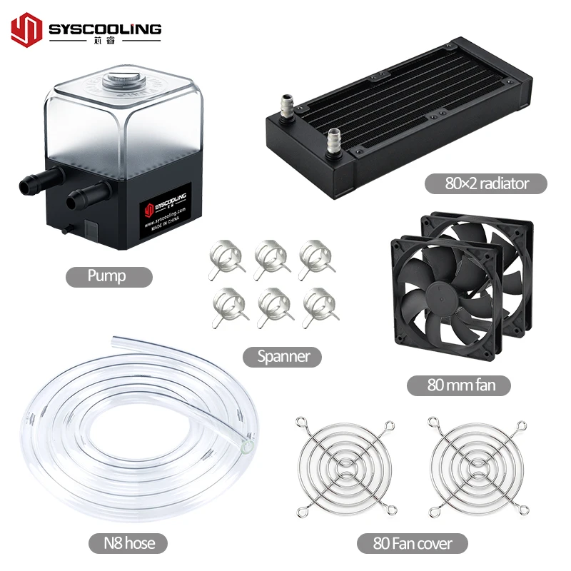 Syscooling-PC-Cooler-System-Water-Cooling-Radiator-Pump-Kit-Medical-and ...