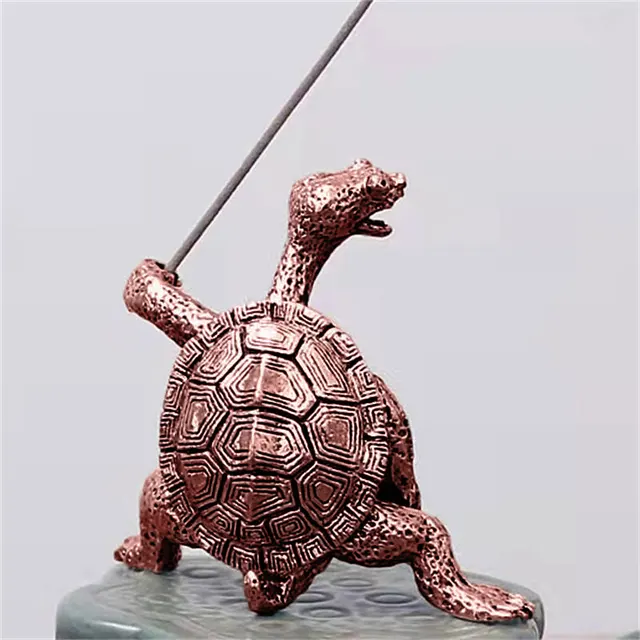 Line Incense Burner Stick Holder Fragrance Stand Meditation Turtle ...