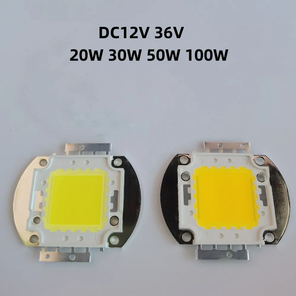 32X32mil-10W-20W-30W-50W-100W-LED-light-Chip-White-Warm-White-DC-12V ...