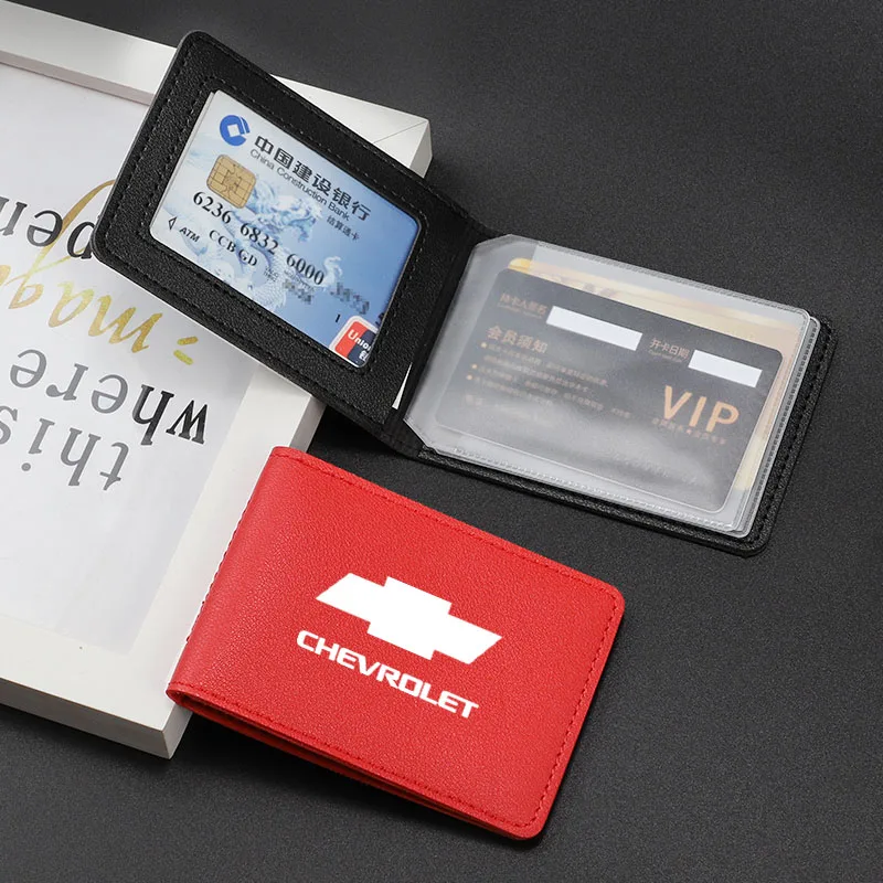 Ultra-thin-Car-Driver-License-Cover-Credit-Card-Holder-For-Chevrolet ...
