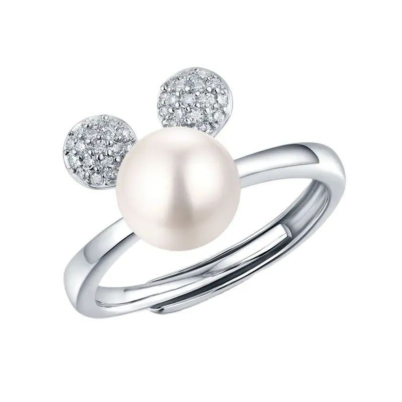 Lovely-Natural-Freshwater-Pearl-Mouse-Women-s-Adjustable-S925-Sterling ...