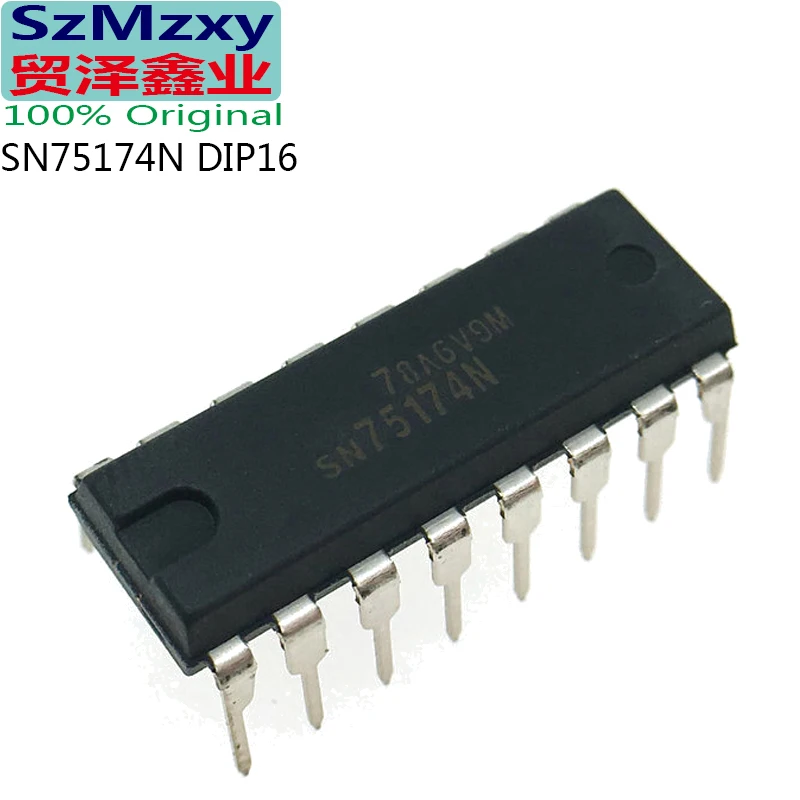 10/25PCS SN75174N SN75174 75174 DIP16|Connectors| - AliExpress
