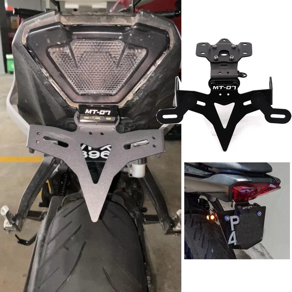 MT07-License-Plate-Holder-Fender-Eliminator-Registration-Bracket-For ...